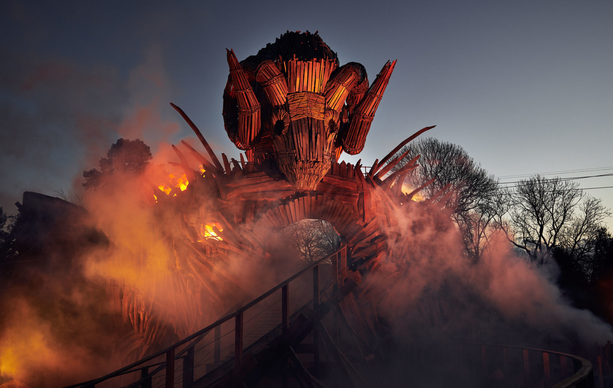 Wicker Man Roller Coaster, Alton Towers Resort - Cahill Design Consultants