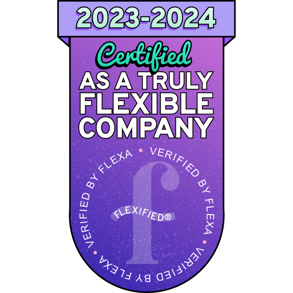 Flexibility at work - we're verified by Flexa - Cahill Design Consultants