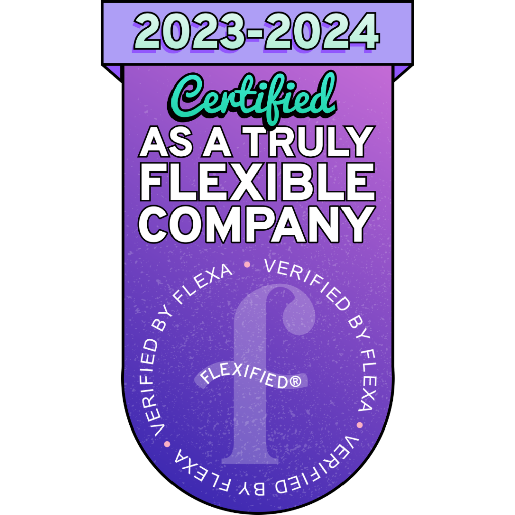 Flexibility at work - we're verified by Flexa - Cahill Design Consultants